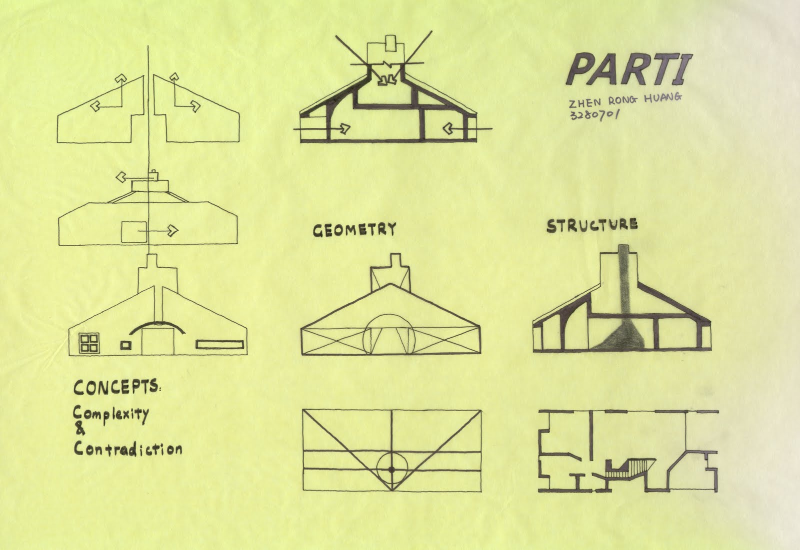 CLAI IRE's: Final Submission-Parti Drawings