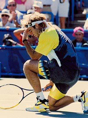 Young Andre Agassi - Once Teenage sensation turned legend