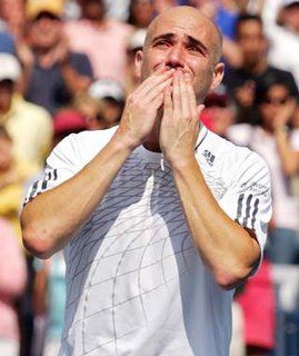 Young Andre Agassi - Once Teenage sensation turned legend