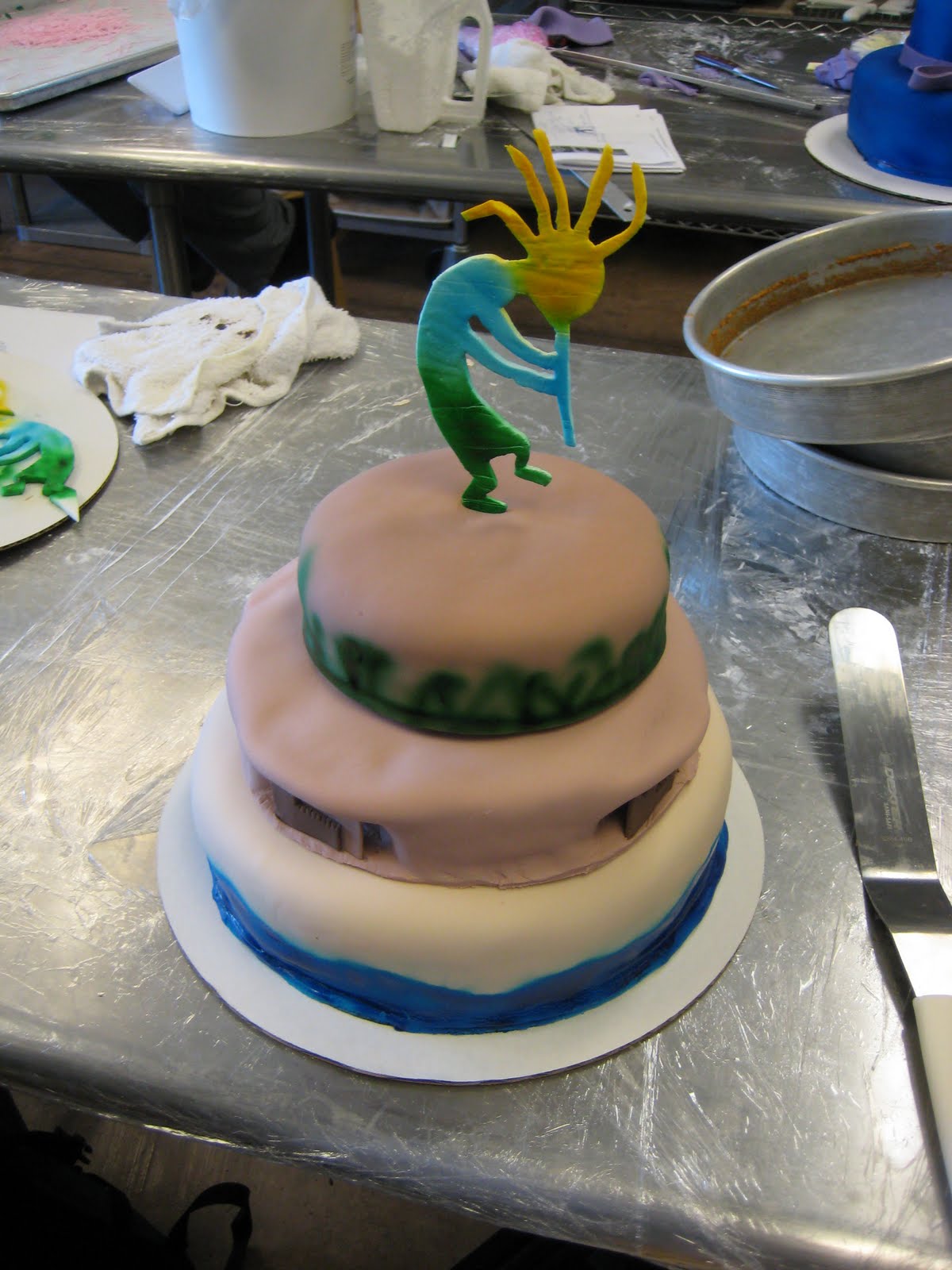 Journal of a culinary student: Advanced baking: Cake station