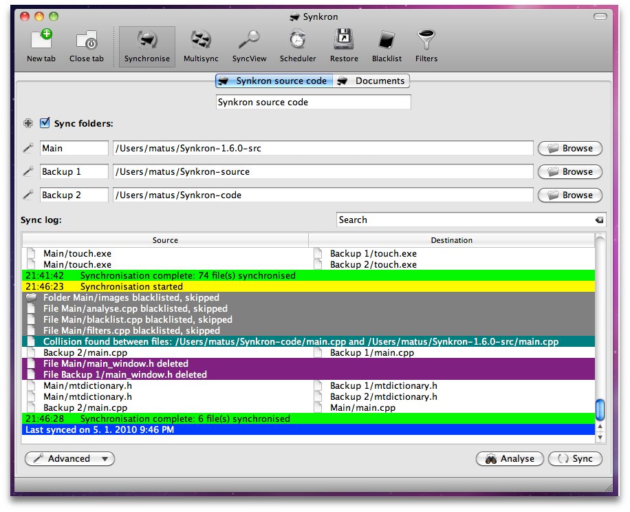 afifplc: Synkron folder synchronisation