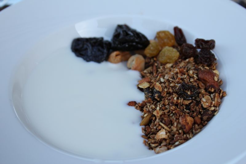 In the Sky: Seven Seas breakfast, Pimalai resort, Lanta Island