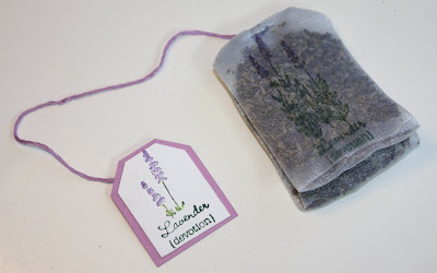 Thimbles, Bobbins, Paper and Ink: Lavender Tea Bag Sachet