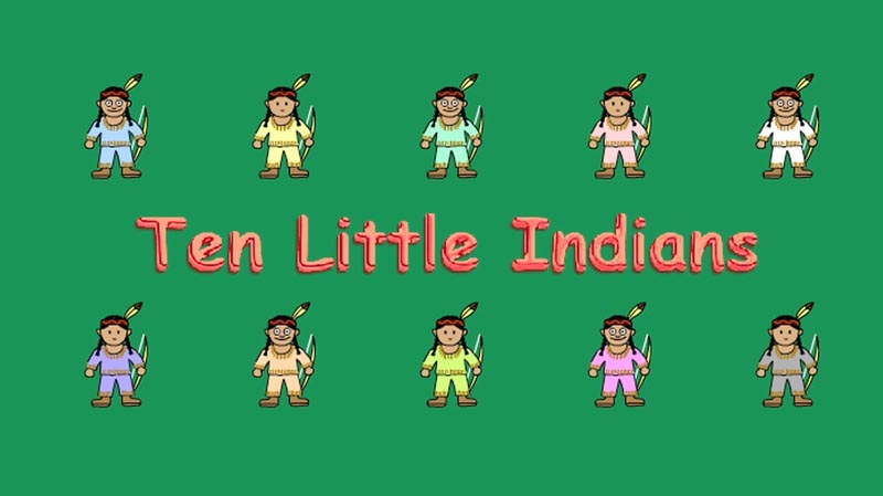 Recursos: Actividad: Ten Little Indians