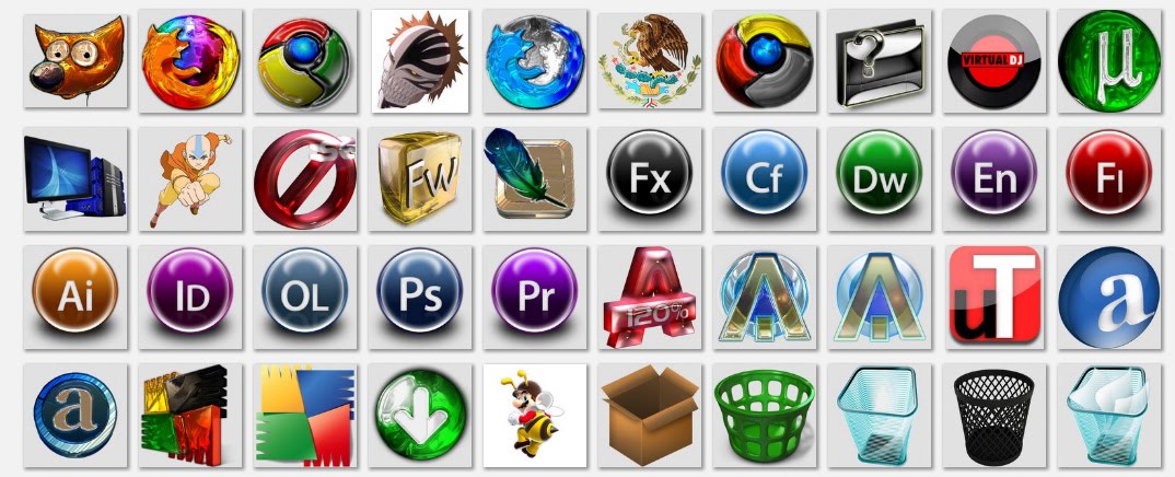 DhaYzoN: nuevos iconos PNG para tu pc
