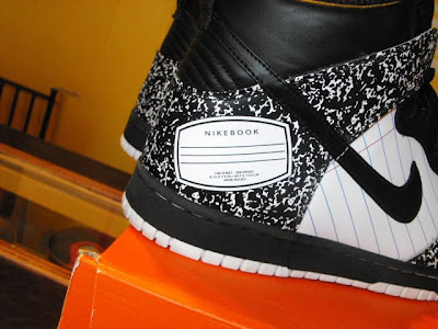 SNEAK PEEK - MEMPHIS: New Shoes: Nike Dunk Hi Premium (Notebooks) Size: 9.5