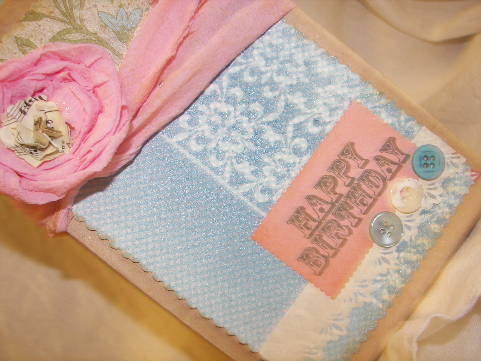 Creativity is good.: Crepe Paper Gift Bag