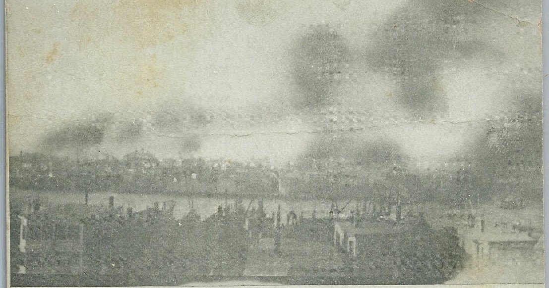 Heirlooms Reunited: Real Photo Postcard, Great Chelsea Fire, April 12, 1908