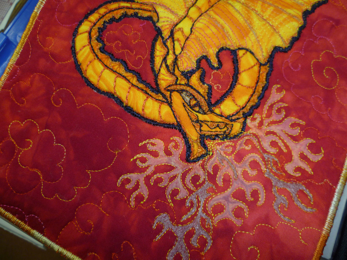 Sandy Snowden: Fiery Dragon story