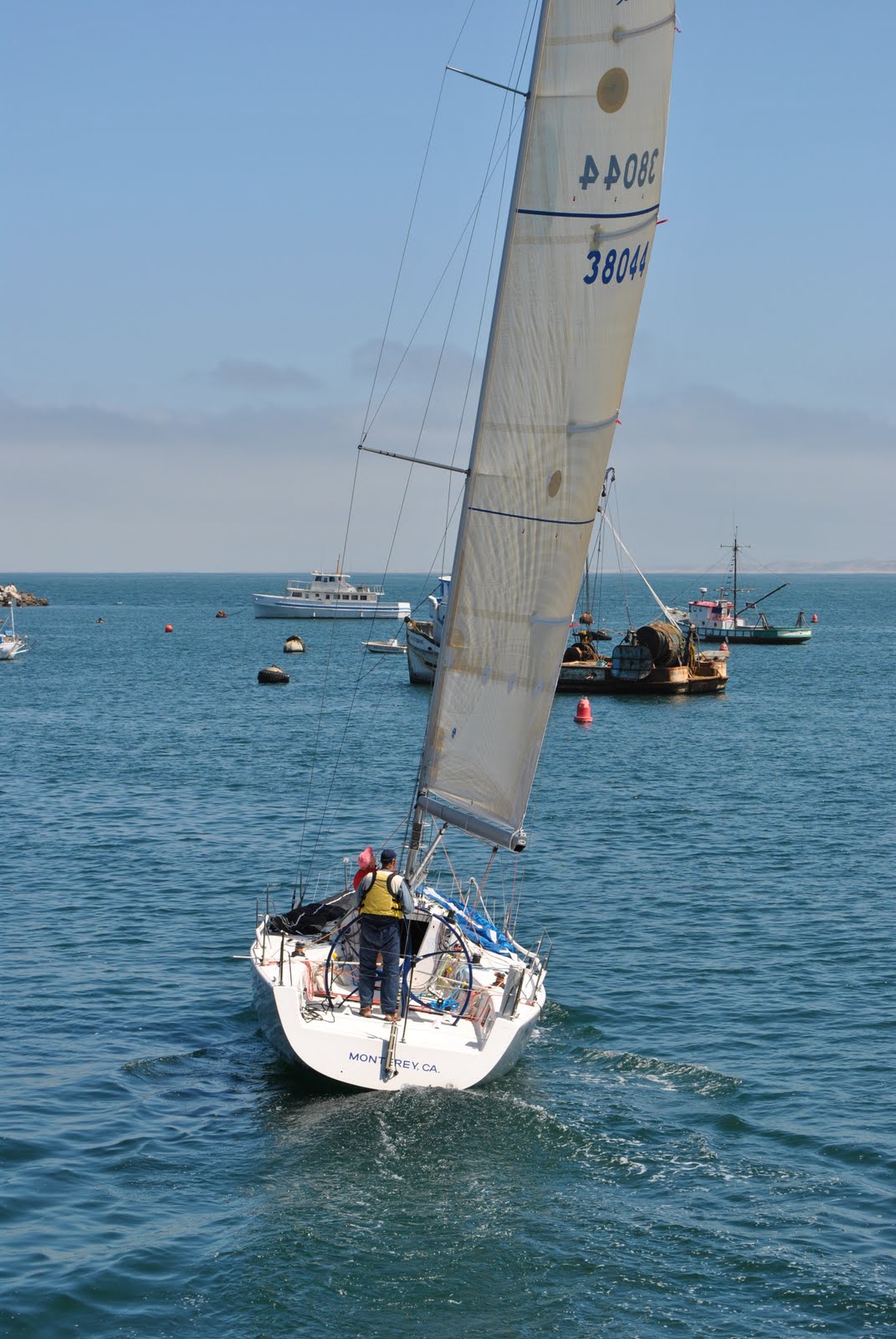 Sailing Training Wheels: Bustin Loose: A Very Impressive Sailboat Seen ...