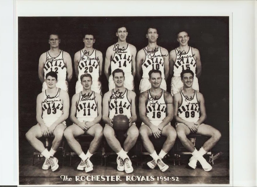 Padraic Mac Aodhagain: Rochester Royals 1951-52