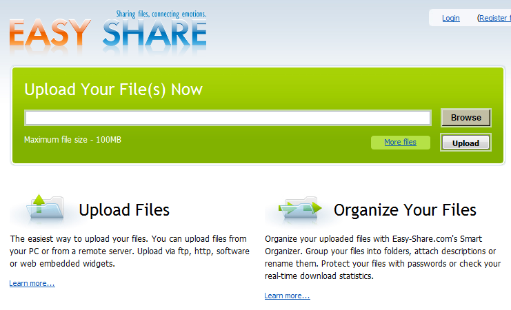upload files | Copy & Paste
