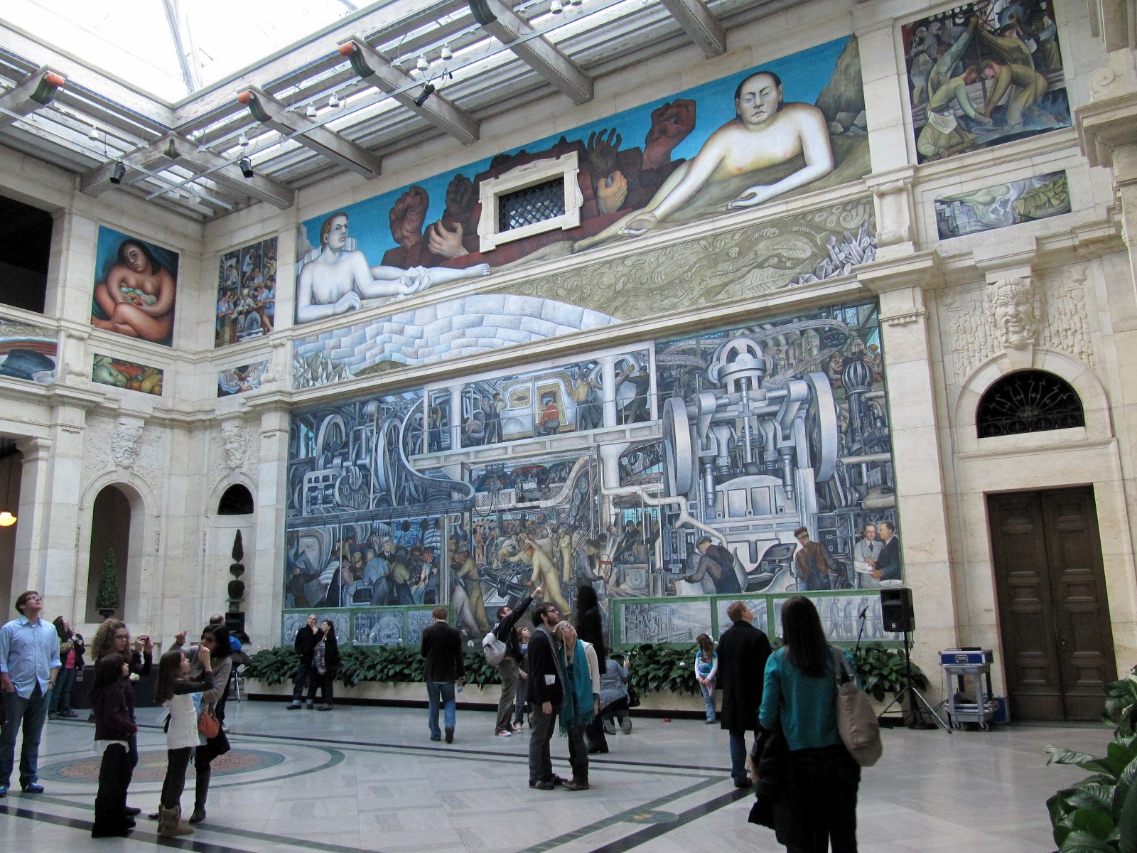 Diego Rivera Detroit Industry Mural - DIA ~ Rivet Head