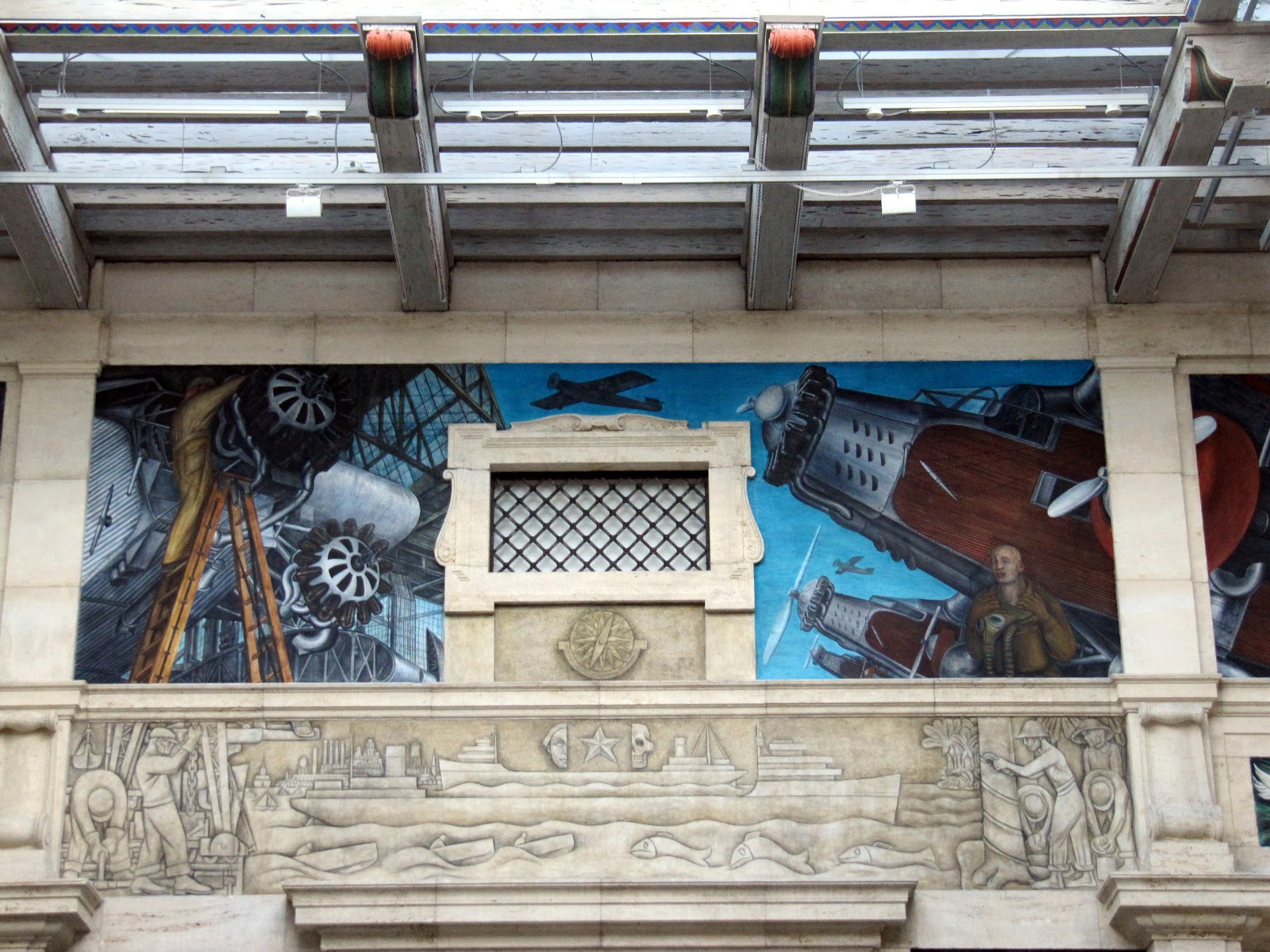 Diego Rivera Detroit Industry Mural - DIA ~ Rivet Head
