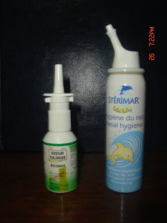 AuntieDoc's World: Using Muconase and Sterimar Nasal Spray