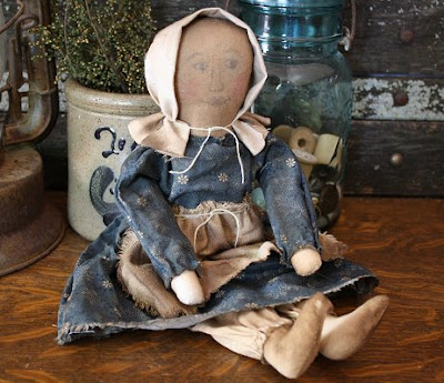 Rock River Stitches: Primitive Pioneer Prairie Doll