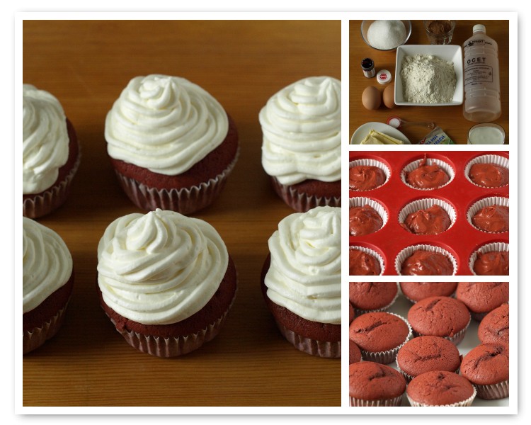 CHEZ LUCIE: Red velvet cupcakes