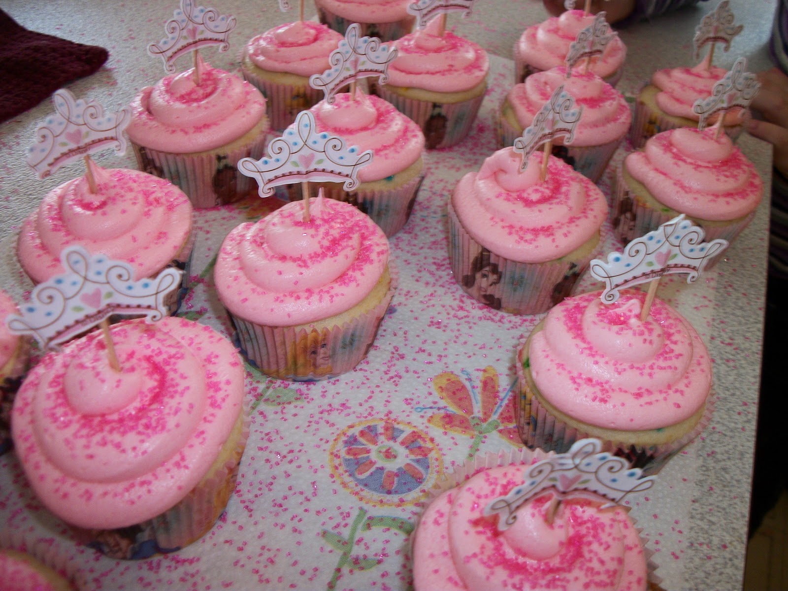 Colletta's Kitchen Sink: Princess Cupcakes