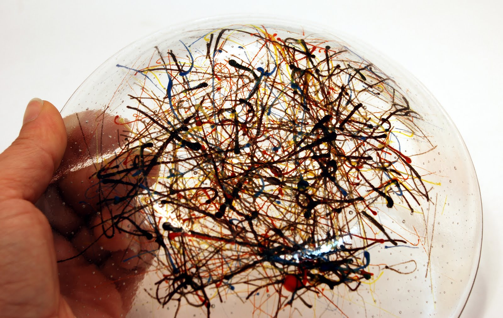 the Garden of Leah: Clear Reactive Glass Fun