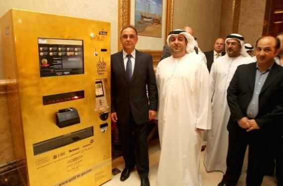Life On Fast Lanes!: The World's First Gold Vending Machine Unveiled in ...