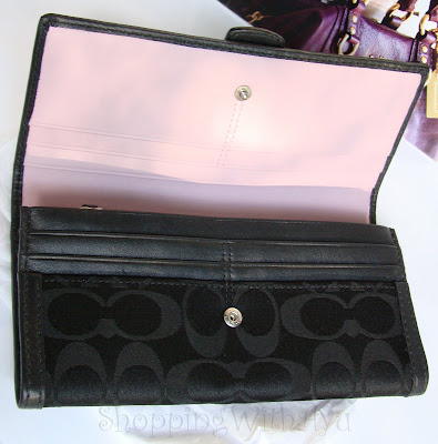Shopping With Ayu: COACH 239 Ali Signature Slim Envelope Style 42659