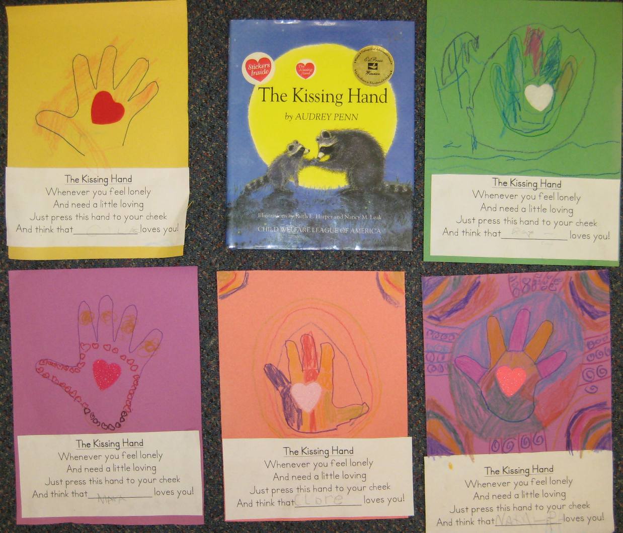 ms. brown's classroom: The Kissing Hand