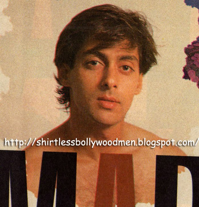 Shirtless Bollywood Men Tbt Young Salman Khans Early Sexy Shirtless