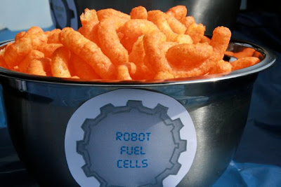 weelife: Robot Picnic Party Snacks