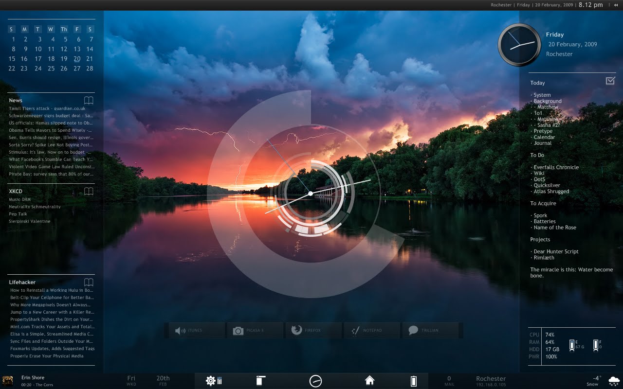 Rainmeter Wallpapers