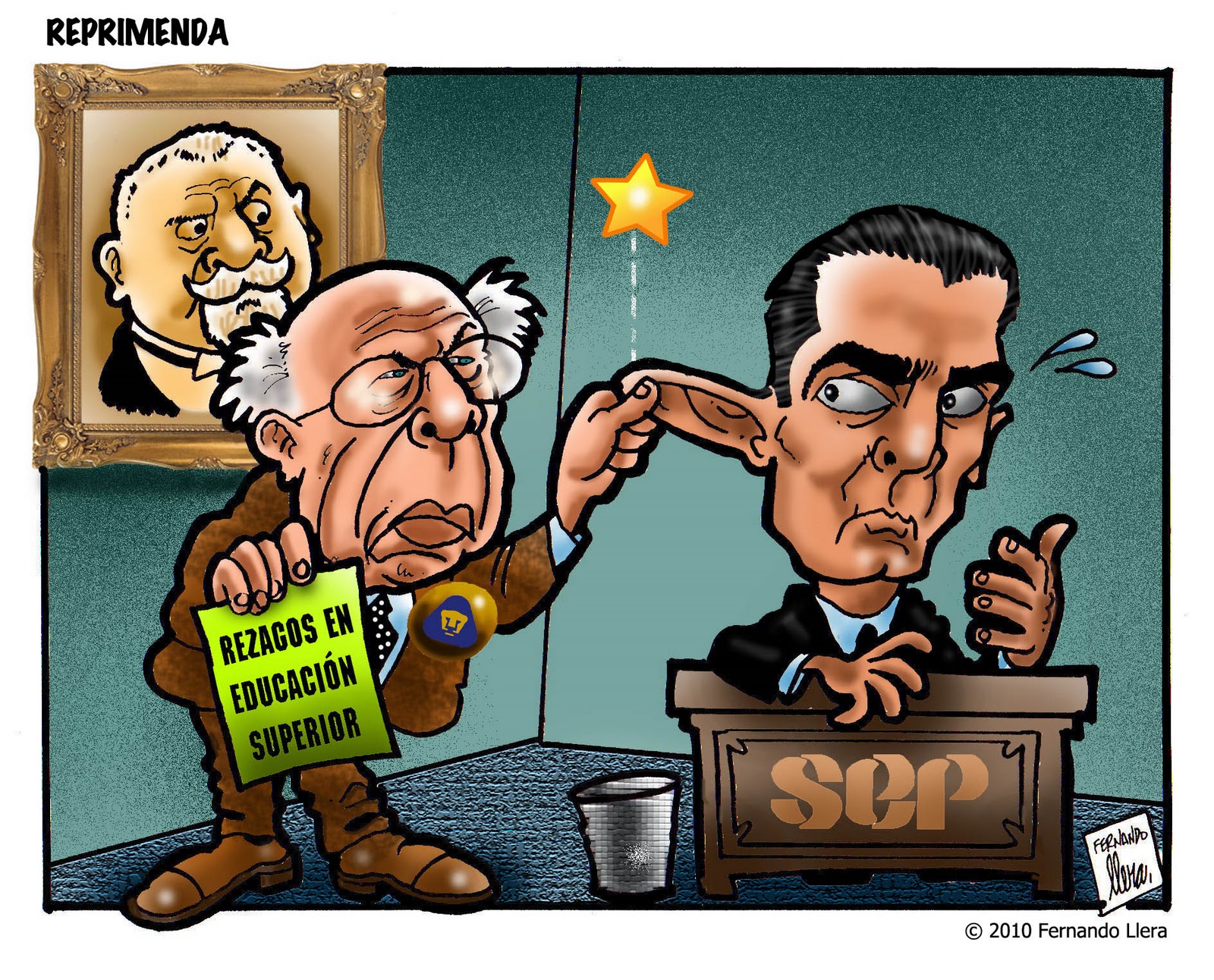 Fernando Llera Blog Cartoons: Rector of the National Autonomous ...