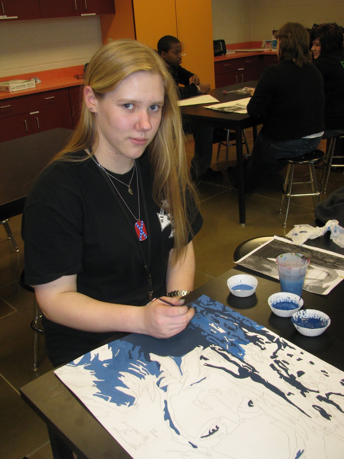 Art Rats... an Adventure in Junior High: Portraits