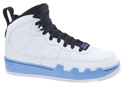 Nike Dunk SB: Nike Air Jordan Force 9 AJF9 WhiteBlackUniversity Blue ...