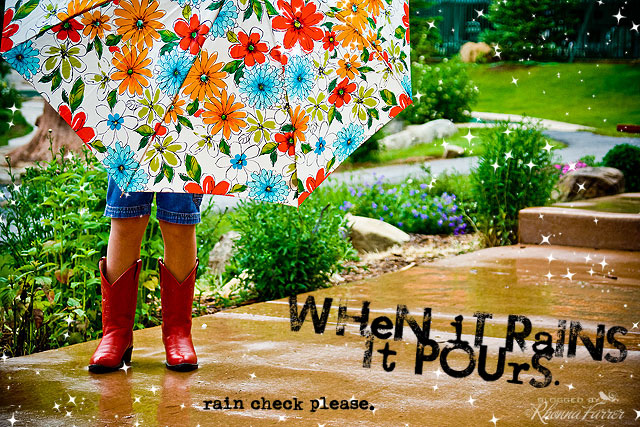 Printable Rain Check