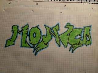 xexu HiP HoP: MI GRAFFITI PA MÓNICA