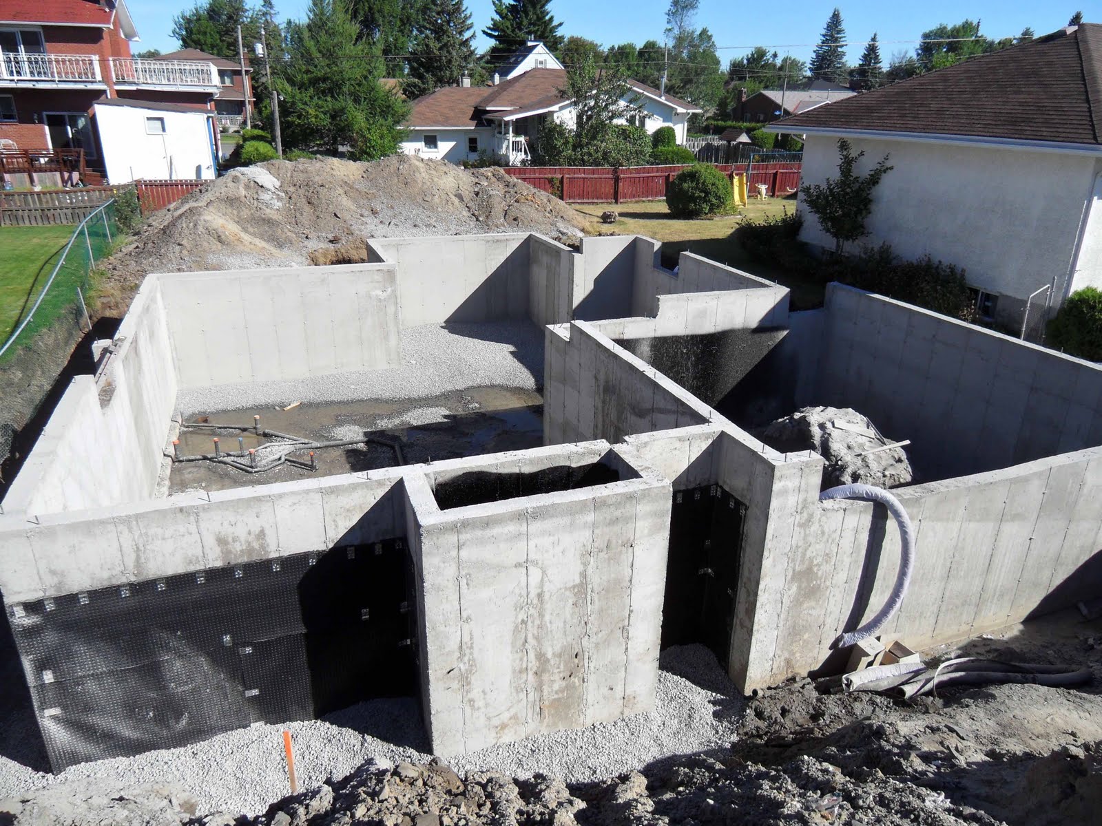 Let's make a house: A solid base