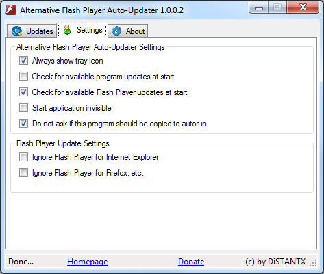 Alternative Flash Player Auto-Updater [Free]