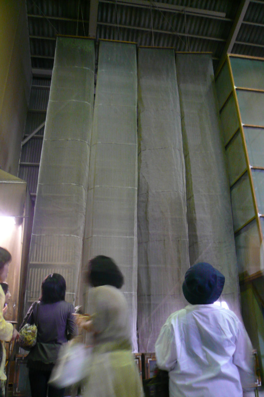 Tales of Japanese tea: Tencha tea factory