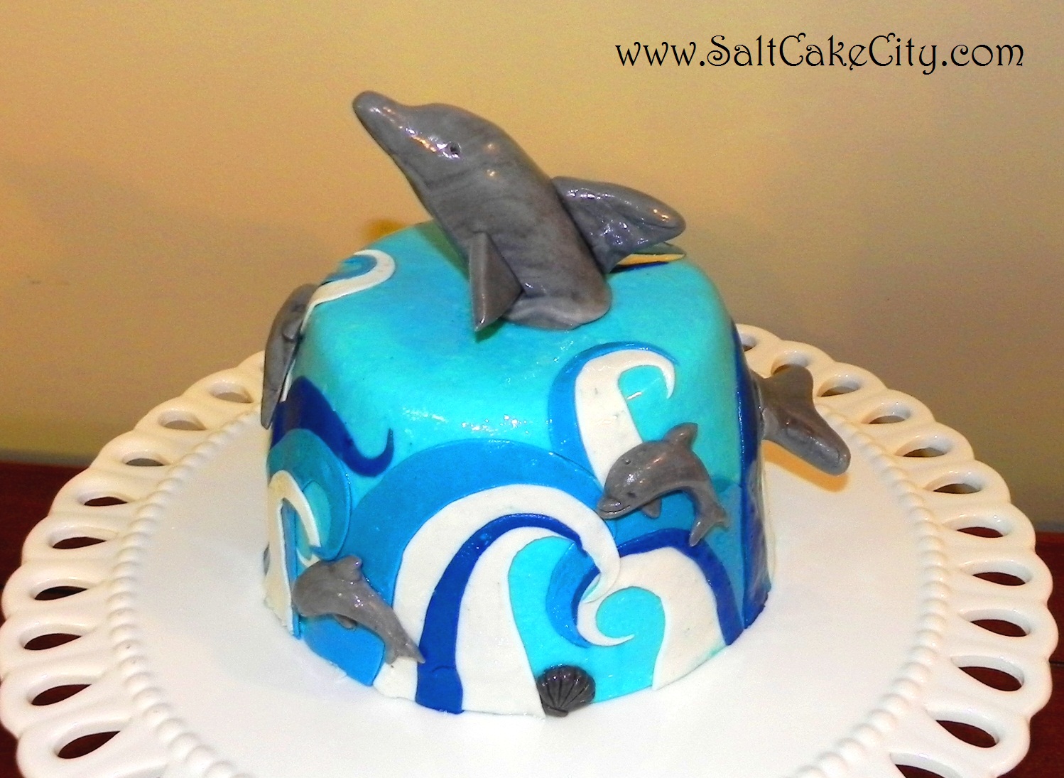Salt Cake City: Dolphin Cake
