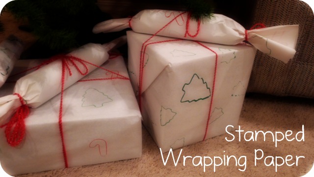 Pieces by Polly: Make Your Own Wrapping Paper