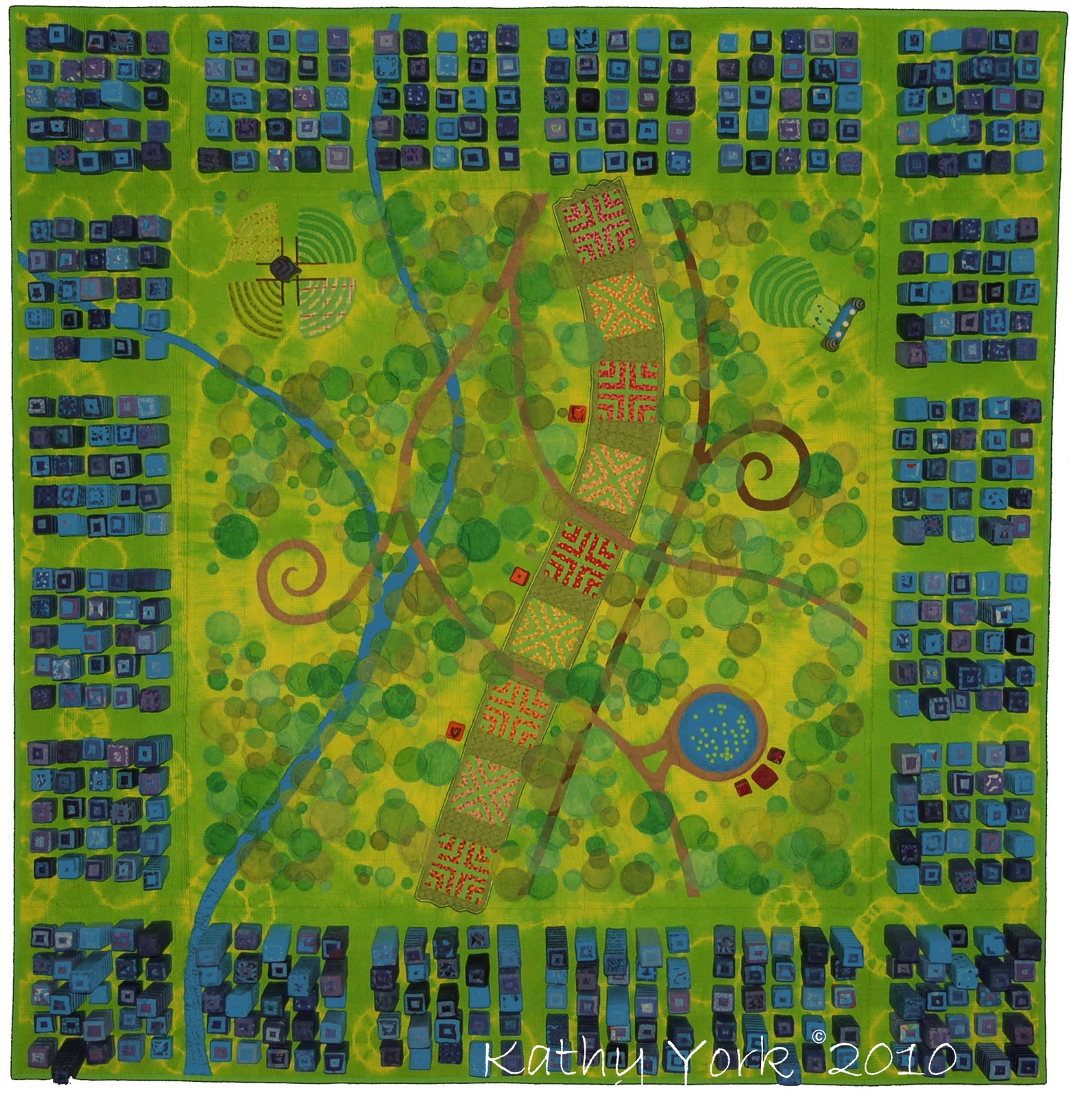 Art Quilts by Kathy York: Art Quilt Gallery (large)