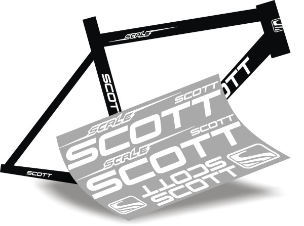 designstickers: Adesivos Bike Scott Scale