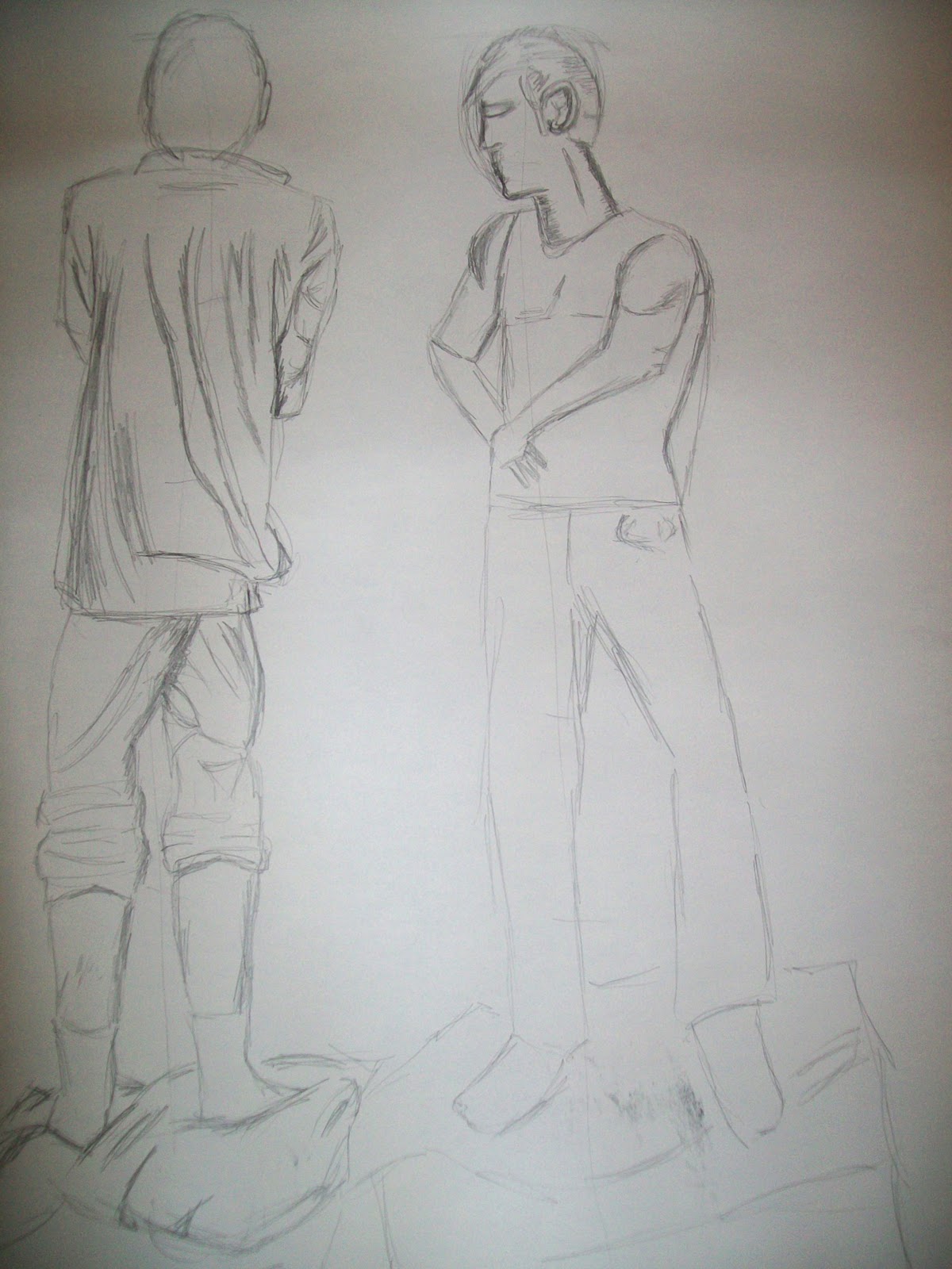 Webb's Blog: Life drawing week 3