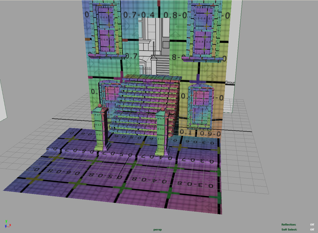 Webb's Blog: Maya town scene stage 3