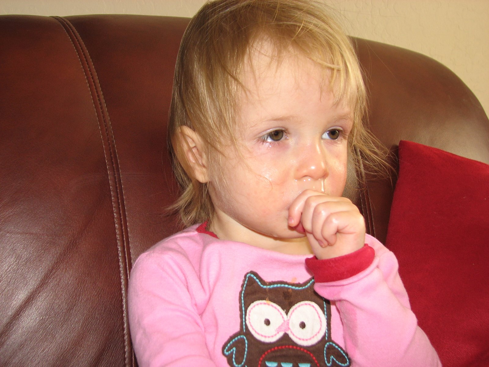 Praying With One Eye Open: Poor sick baby girl