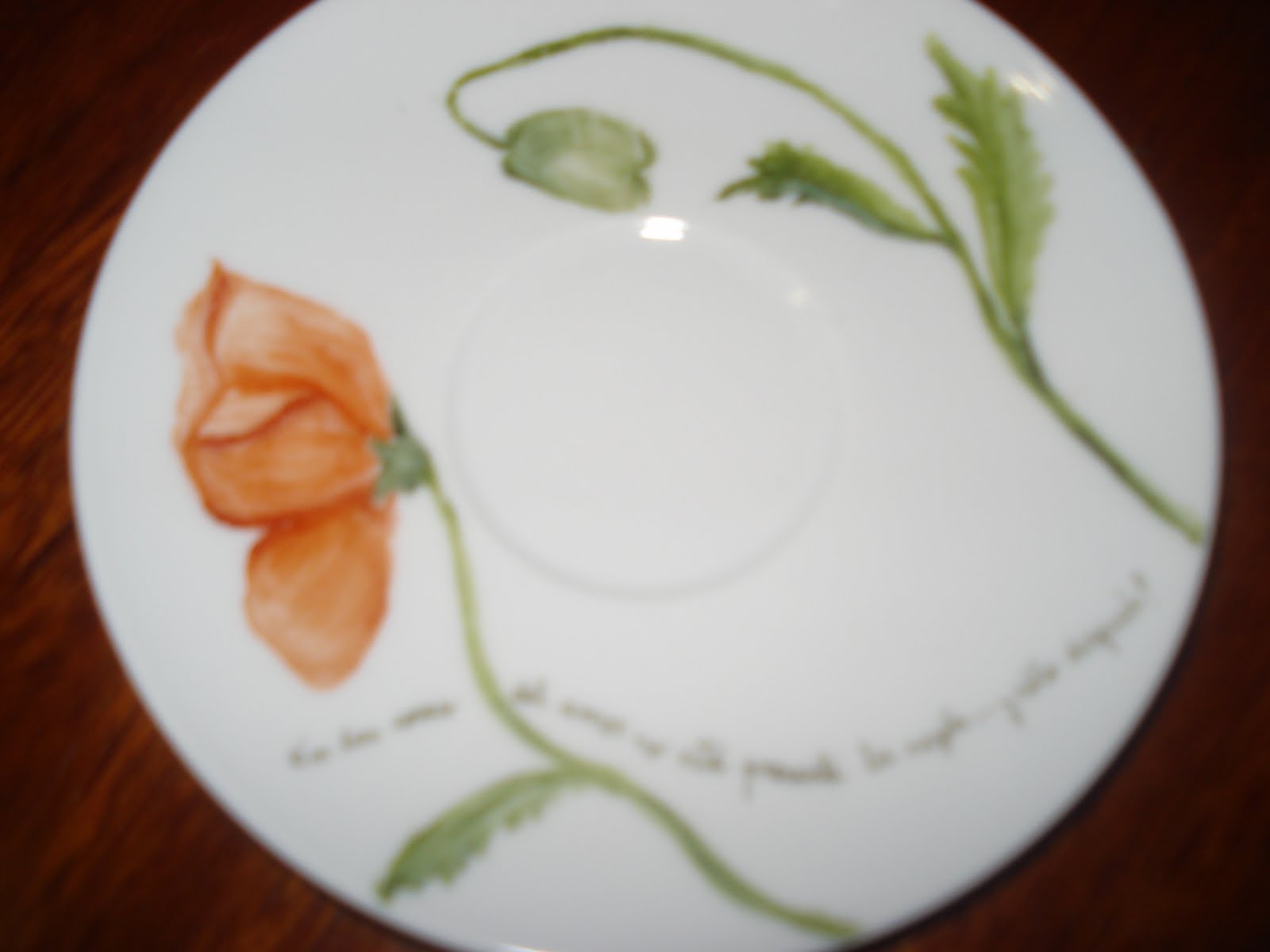 CHISPITA EN COLORES: Taza-tetera con amapolas CHISPITA EN COLORES: Taza-tetera con amapolas