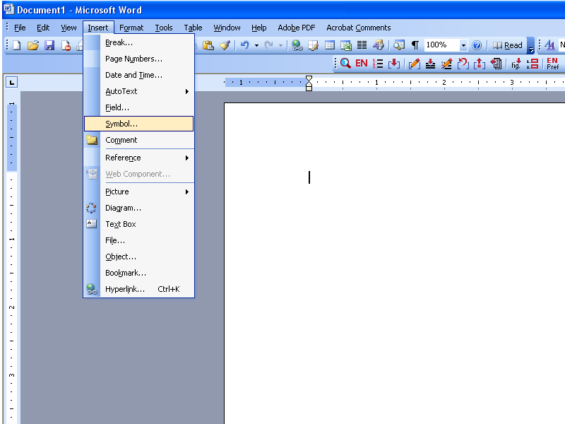 Section Symbol In Word