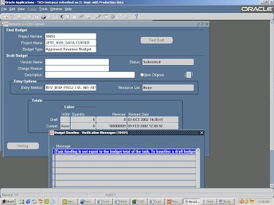 Oracle Applications: Project Accounting