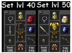 TibiaTaG: Tutorial Knight - Hunt e Equips