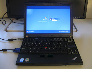 kojihashi at Seattle: ThinkPad X200にWindows XPをインストール
