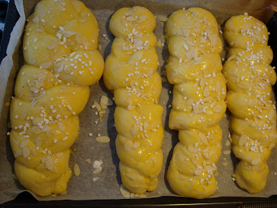 La buona cucina di Katty: Trecce di Pasqua!!